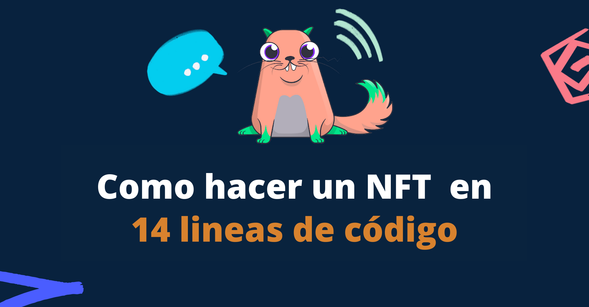 Cómo hacer un NFT en 14 líneas de código