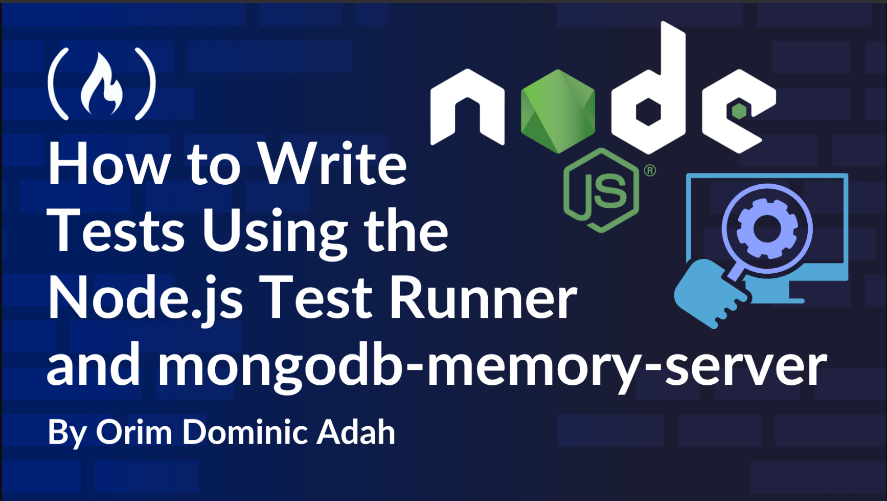 Cómo escribir Pruebas usando el Ejecutor de Pruebas de Node.js y mongodb-memory-server