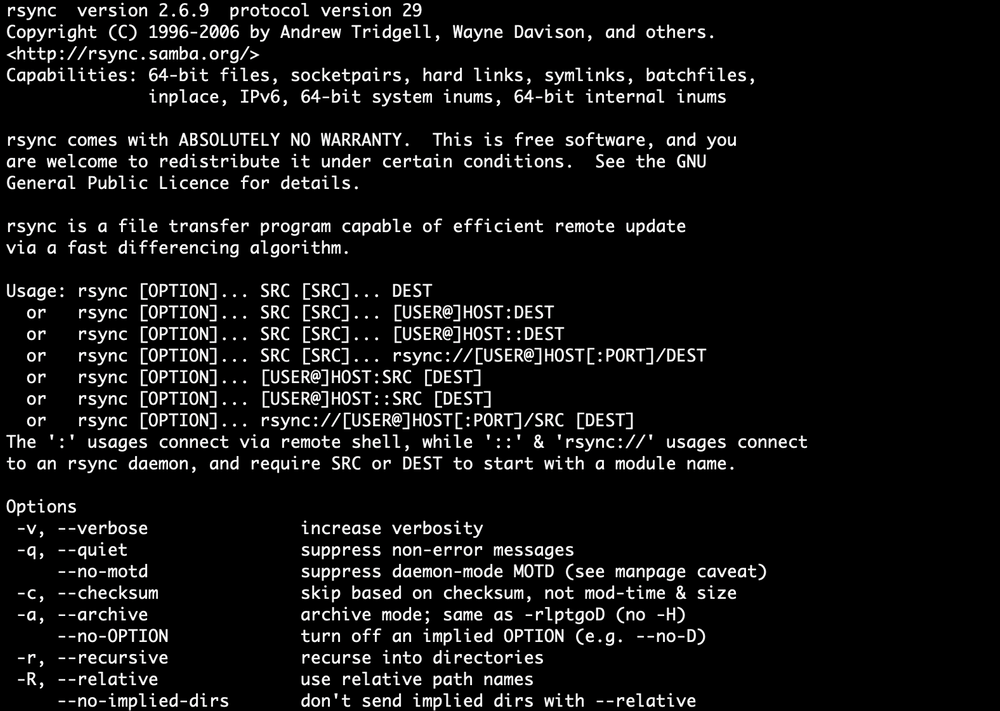 Ejemplos de RSync – Opciones de Rsync y Cómo Copiar Archivos a través ...