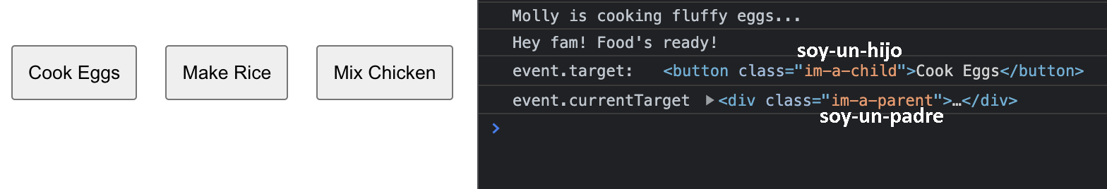 Propagación de eventos y captura de eventos en JavaScript y React: una ...