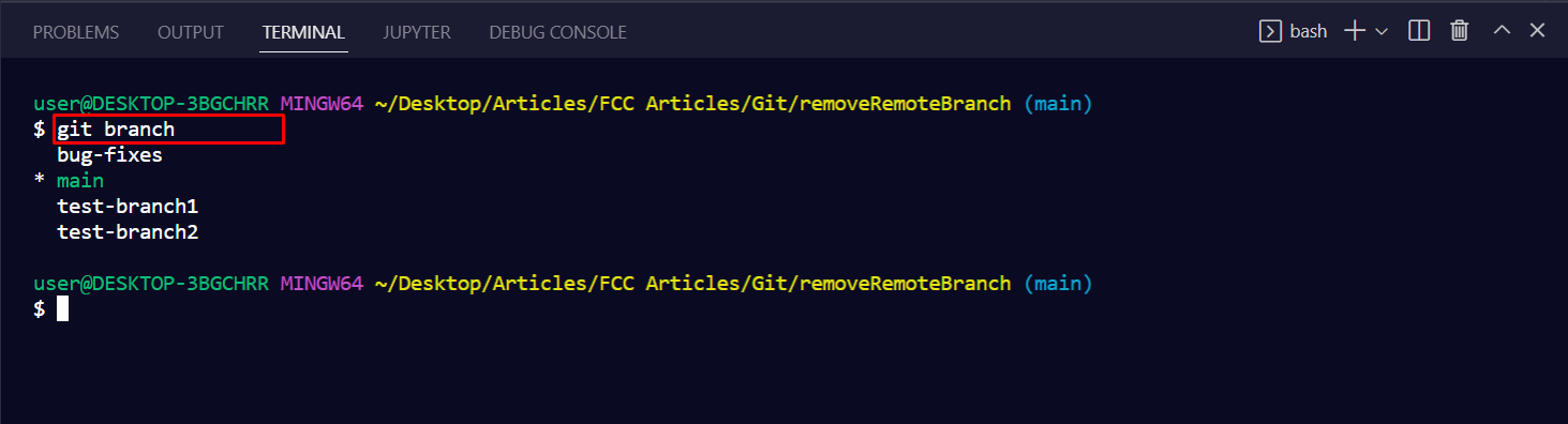 Quitar ramas remotas: cómo eliminar una rama remota en Git
