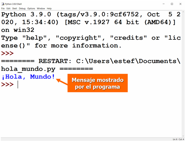 Python Tutorial Programa Hola Mundo — Tu Primer Programa en Python
