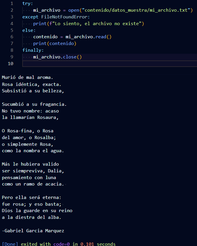 Sentencias Try y Except de Python: Cómo manejar excepciones en Python