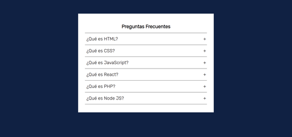 Cómo Construir Un Menú Acordeón Con Html Css Y Javascript