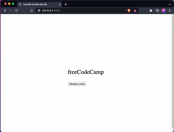 Botón HTML onclick: Tutorial de evento de clic en JavaScript