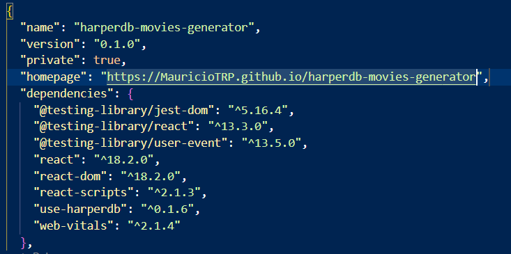 Tutorial React: Construir un generador de lista de películas con React y HarperDB