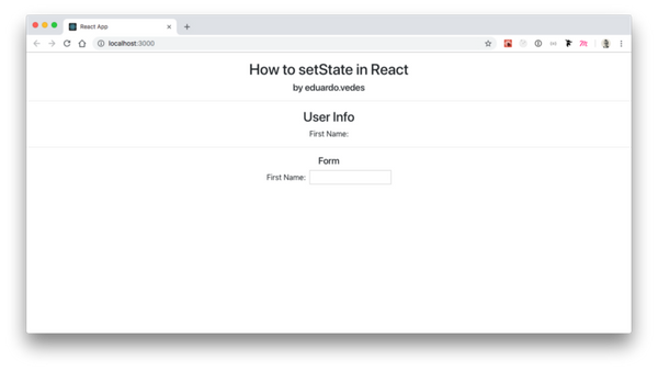 Cómo convertirte en profesional con React setState() en 10 minutos