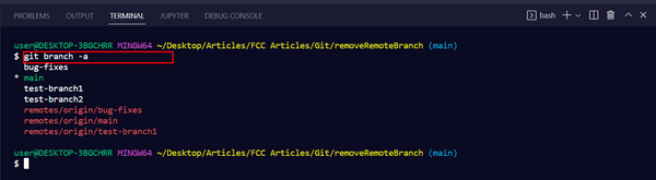 Quitar ramas remotas: cómo eliminar una rama remota en Git