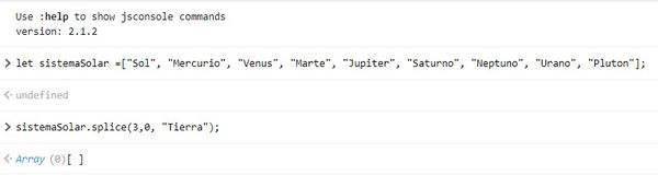 Arreglos en Javascript: Cómo quitar y agregar elementos