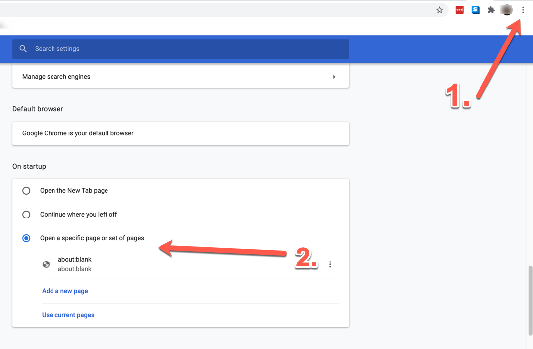 About Blank – about:blank とは？表示されないようにすべき？