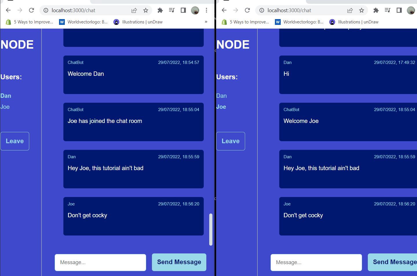 React、Node、Socket.io、HarperDB を使用してリアルタイムのチャットアプリケーションを作成する方法