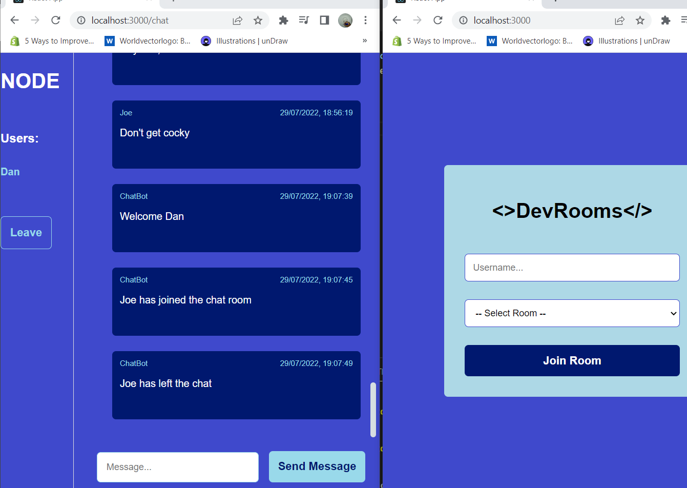 React、Node、Socket.io、HarperDB を使用してリアルタイムのチャットアプリケーションを作成する方法