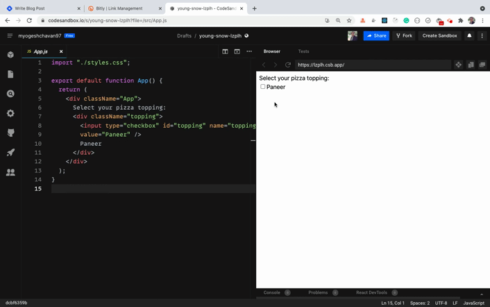 Tutorial De React Como Trabalhar Com V rias Caixas De Sele o