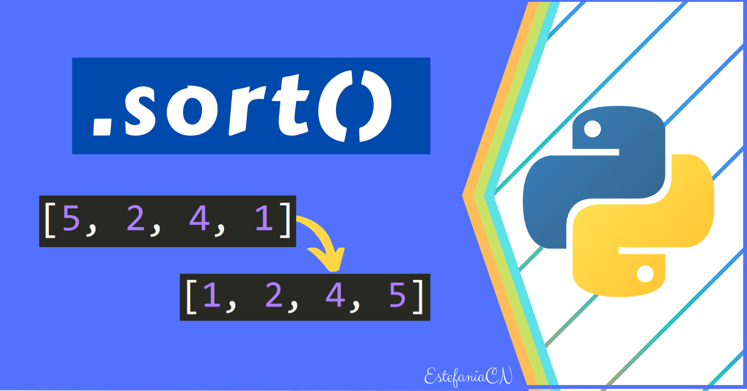 O M todo Sort Para Arrays E Listas Em Python Ordena es Ascendente E 
