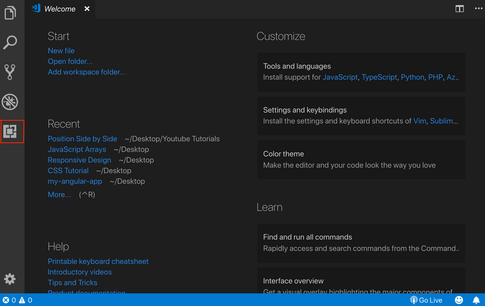 Live Server no VS Code – como atualizar automaticamente o seu navegador ...