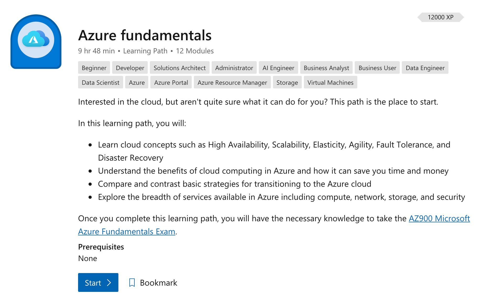 Como eu passei na prova AZ-900 do Microsoft Azure Fundamentals