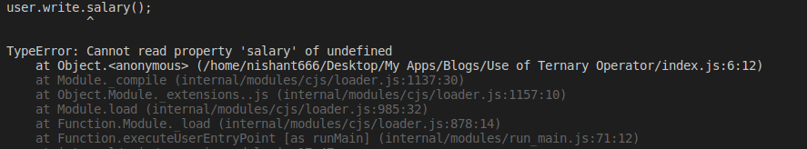 Como funciona o operador de ponto de interrogação (?) em JavaScript