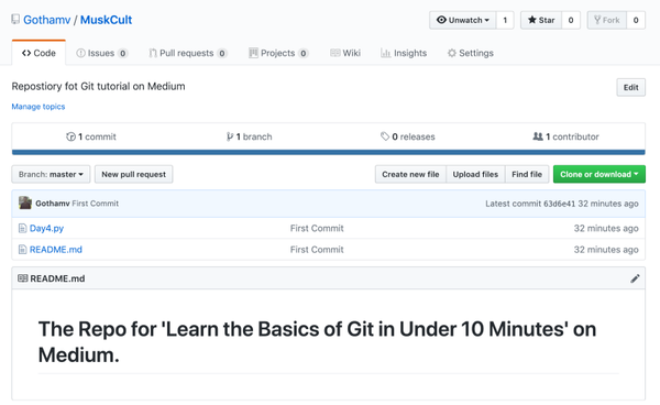 Aprenda o básico de Git em menos de 10 minutos