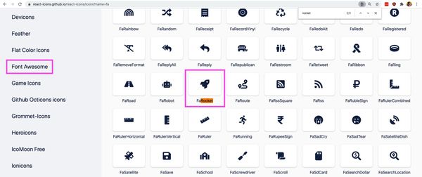 Como usar ícones SVG no React com o React Icons e com o Font Awesome