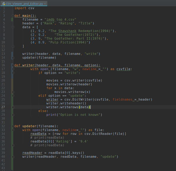 Como criar, ler, atualizar e pesquisar através de arquivos do Excel usando o Python