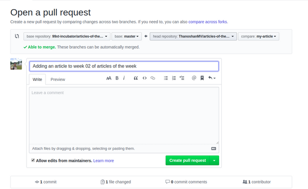 Como fazer o seu primeiro pull request no GitHub