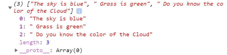 JavaScript – Dividindo uma string e transformando-a em array com o ...