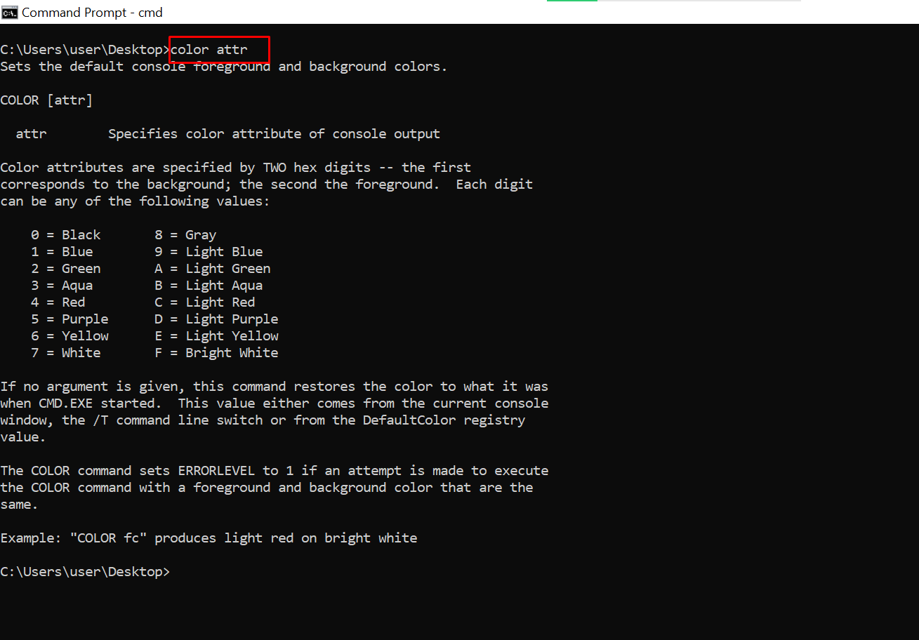 Comandos da linha de comando – tutorial de CLI